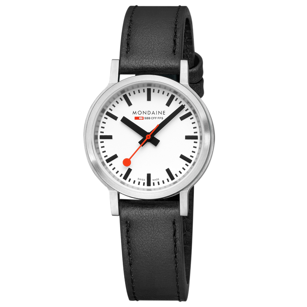 Mondaine Official Swiss Railways Stop2Go BackLight 34mm Watch ...